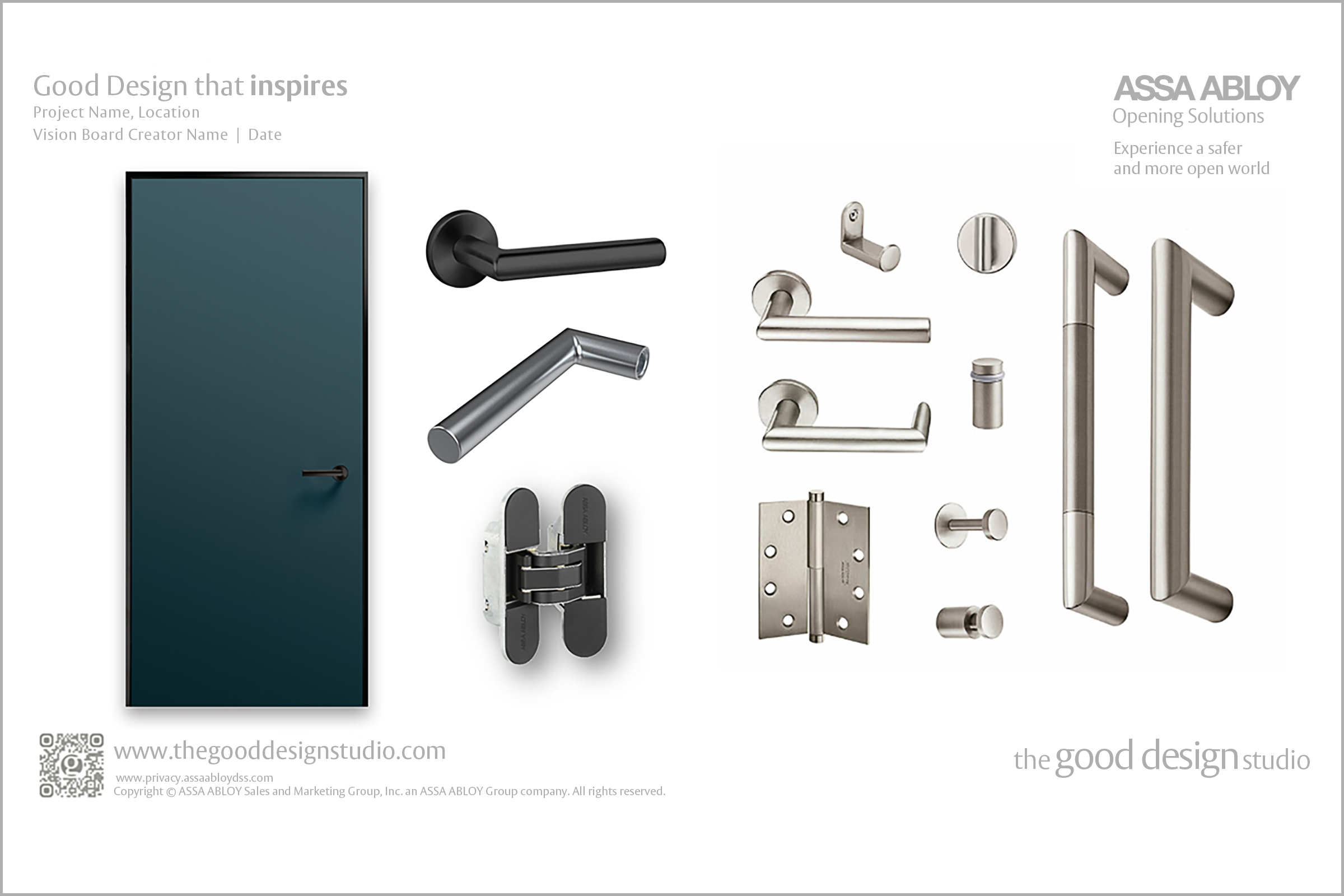 Decorative Levers | ASSA ABLOY The Good Design Studio